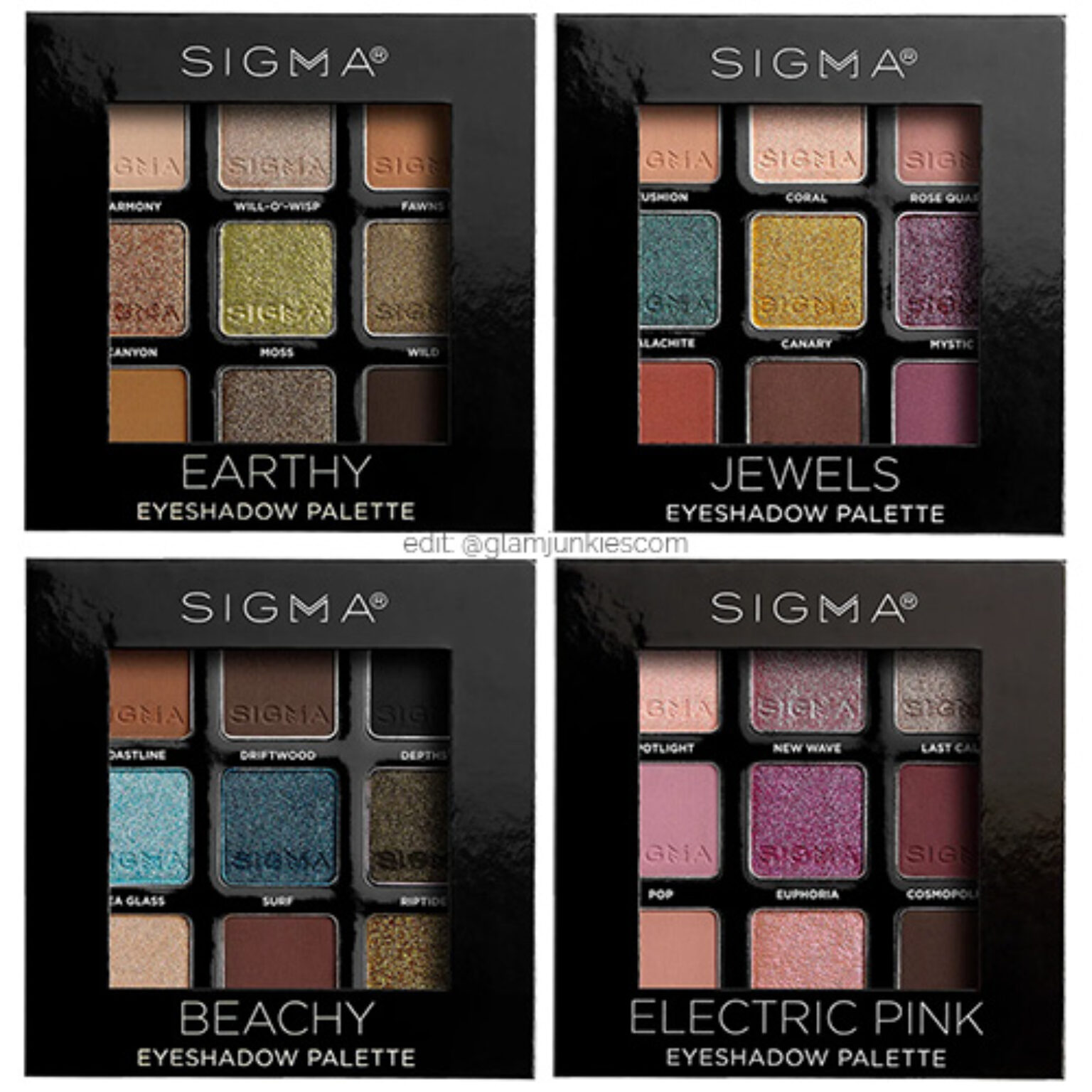 Sigma Beauty Party on The Go Lidschatten Paletten - jetzt in ...