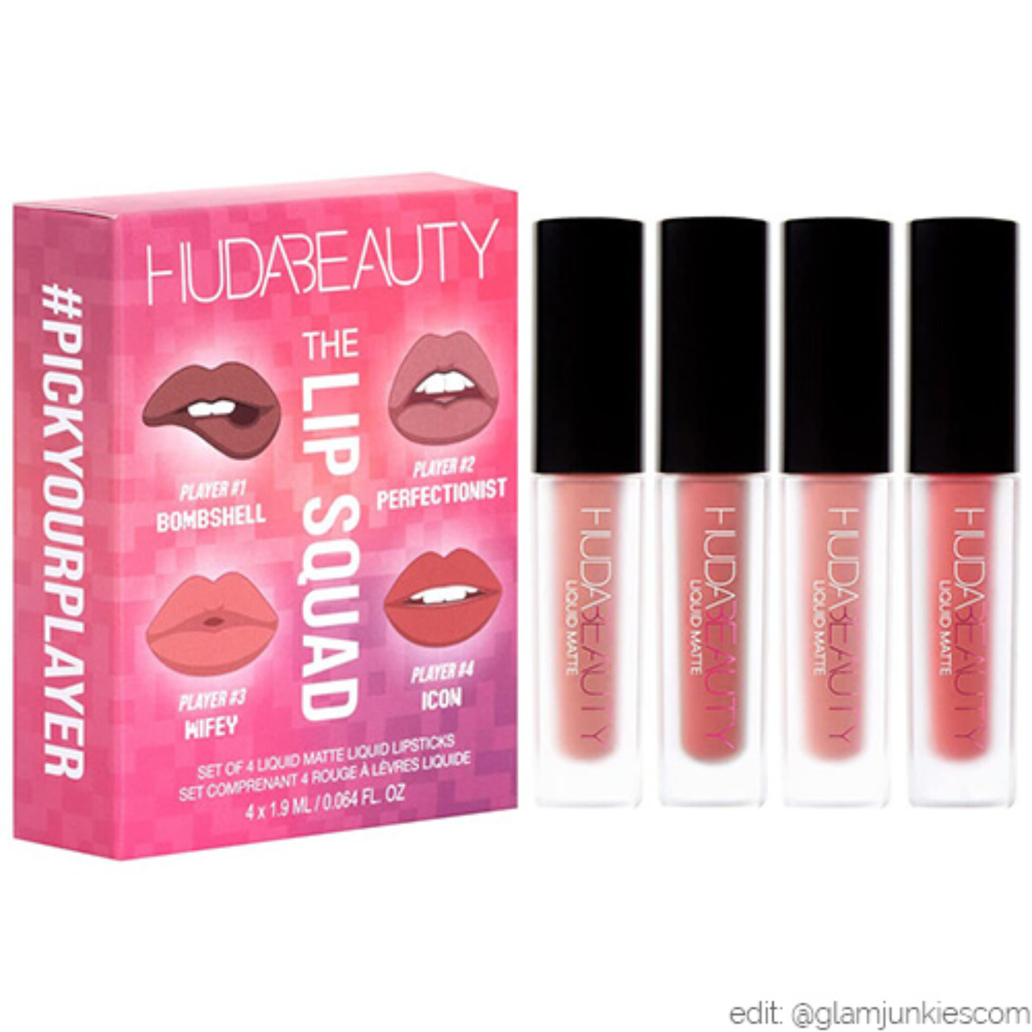Huda Beauty The Lip Squad - Liquid Matte Lipstick Set ⋆