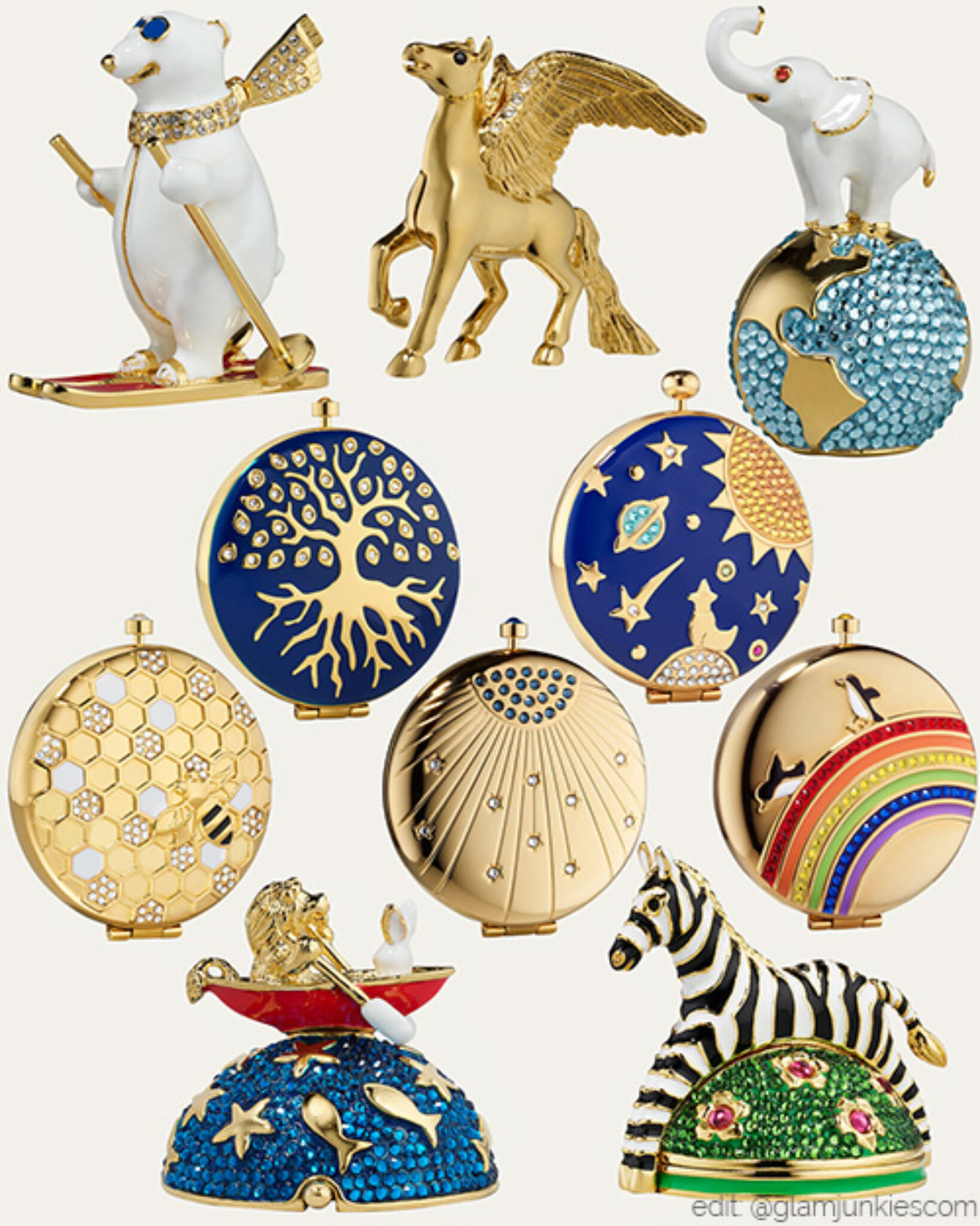 Estée Lauder x Monica Rich Kosann limited Edition Compacts - Vorschau ⋆