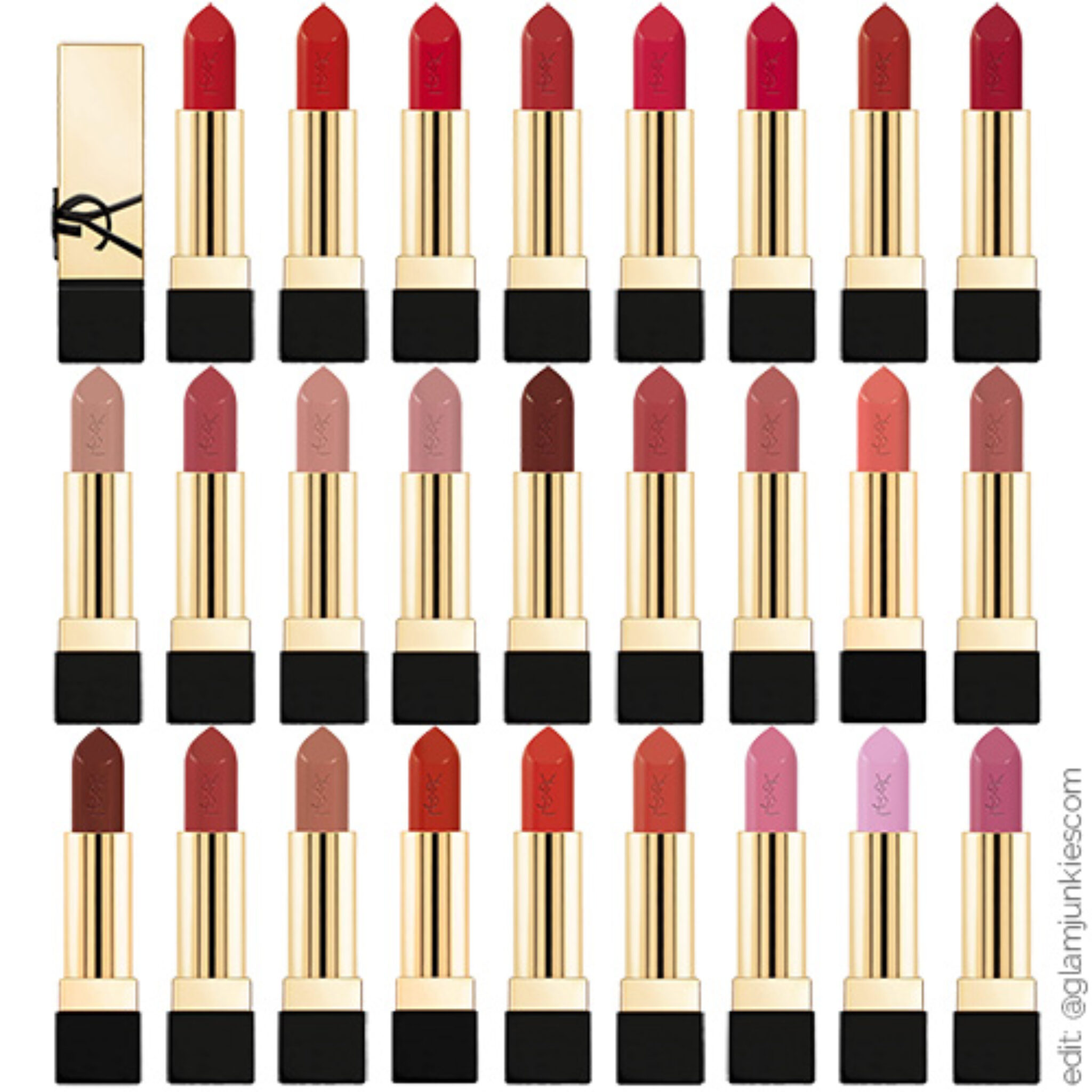 Yves Saint Laurent Rouge Pur Couture Caring Satin Lipstick ⋆