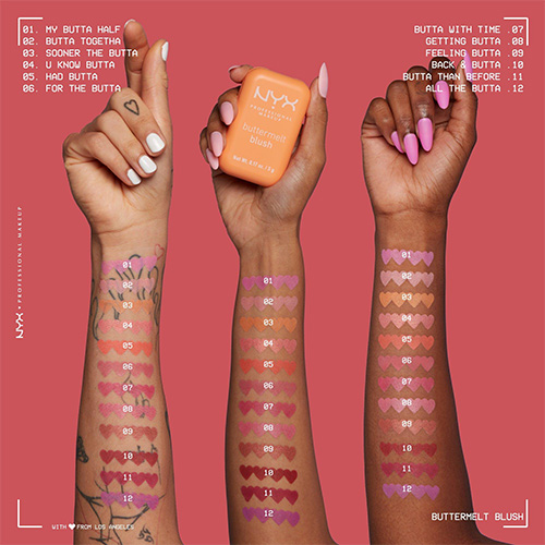 NYX Professional Makeup Buttermelt Blush ⋆ NYX Professional Makeup Buttermelt Blush ⋆