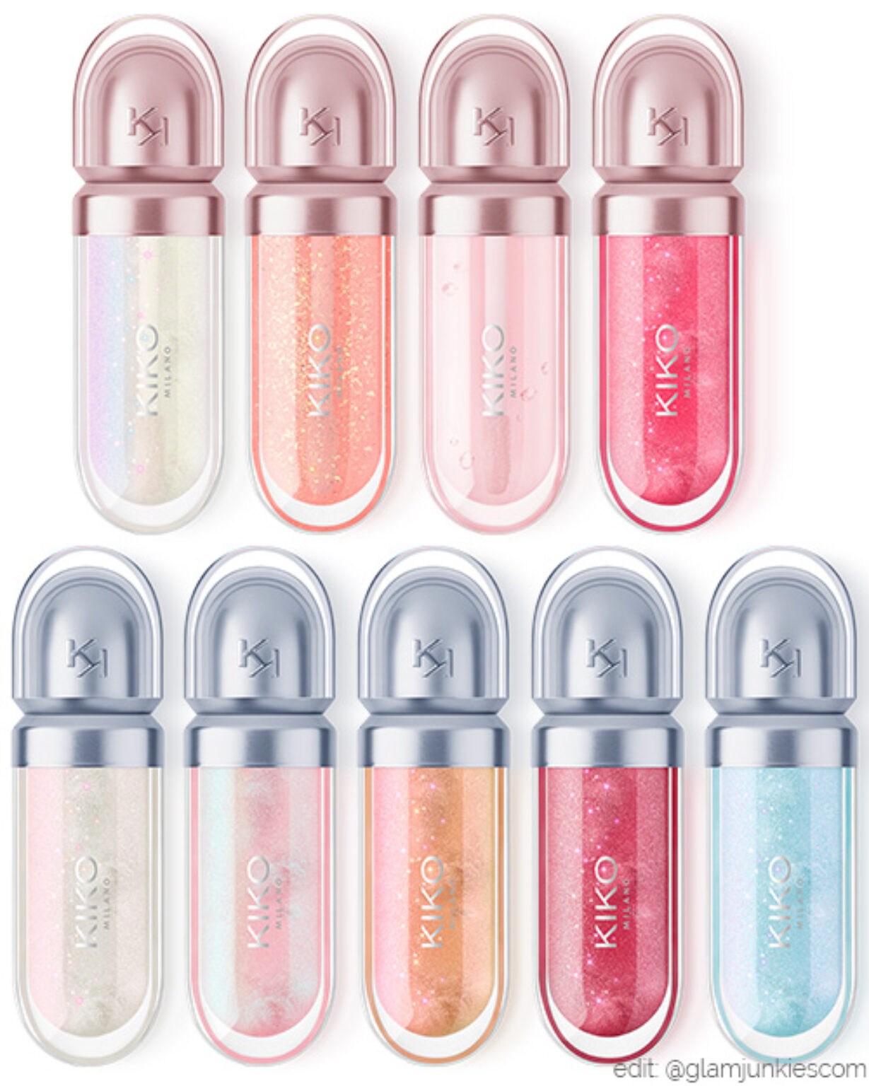 KIKO Milano 3D Hydra Lip Oil & Limited Edition 3D Hydra Lipgloss ⋆