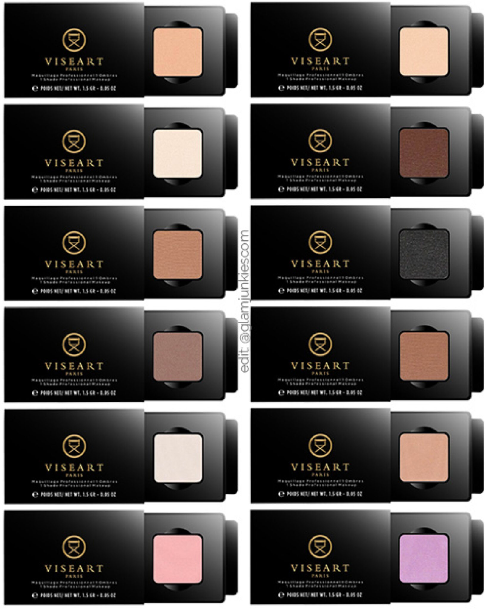 Viseart Single Shadow Collection ⋆