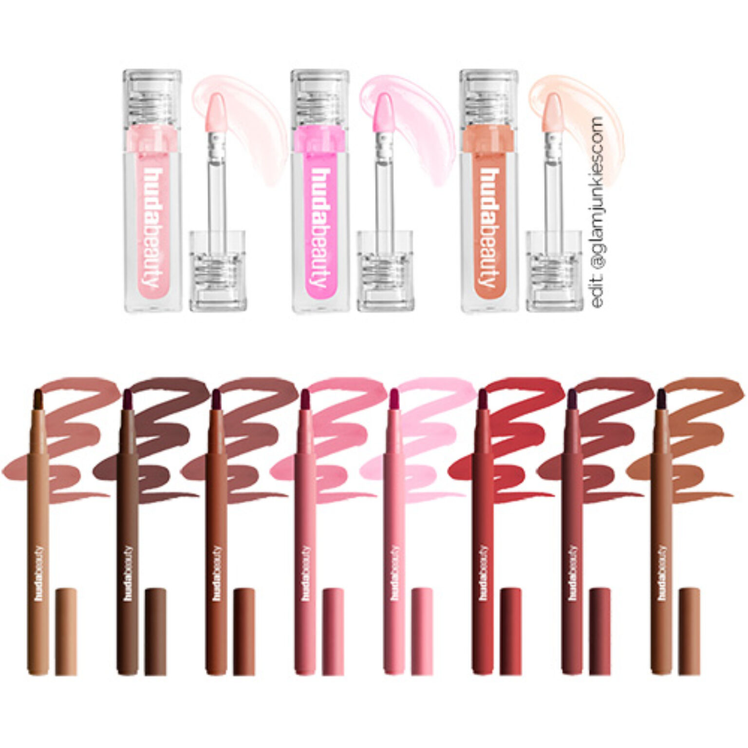 Huda Beauty Lip Contour Stain & Faux Filler Jelly Oil - jetzt erhältlich ⋆