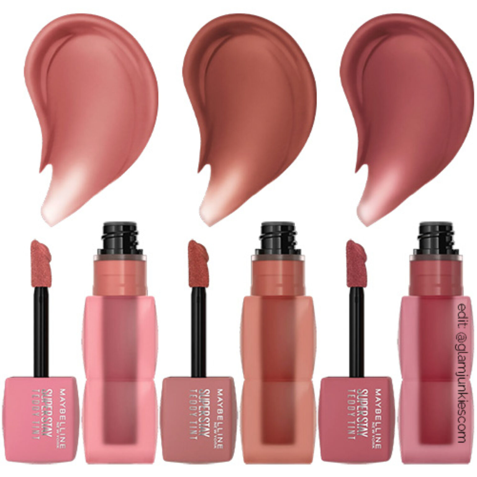 Maybelline Super Stay Teddy Tint Lippenstift - neue Farben ⋆