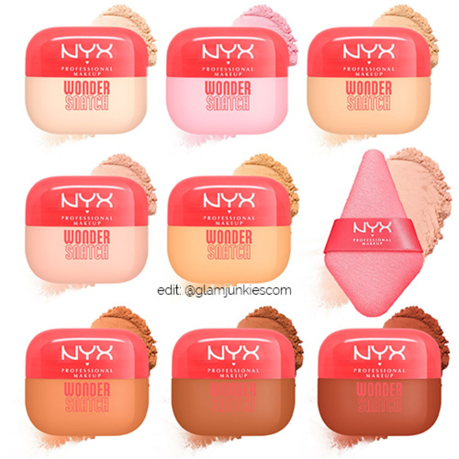 NYX Professional Makeup Wonder Snatch Lifting Setting Powder & Wonder ...