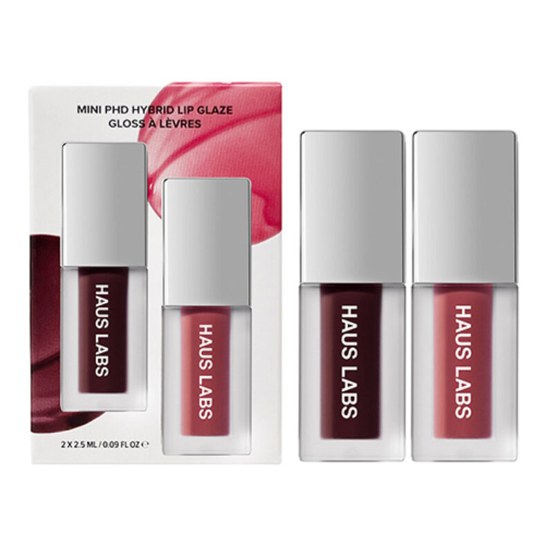 Haus Labs Mini PhD Hybrid Lip Glaze Duo ⋆