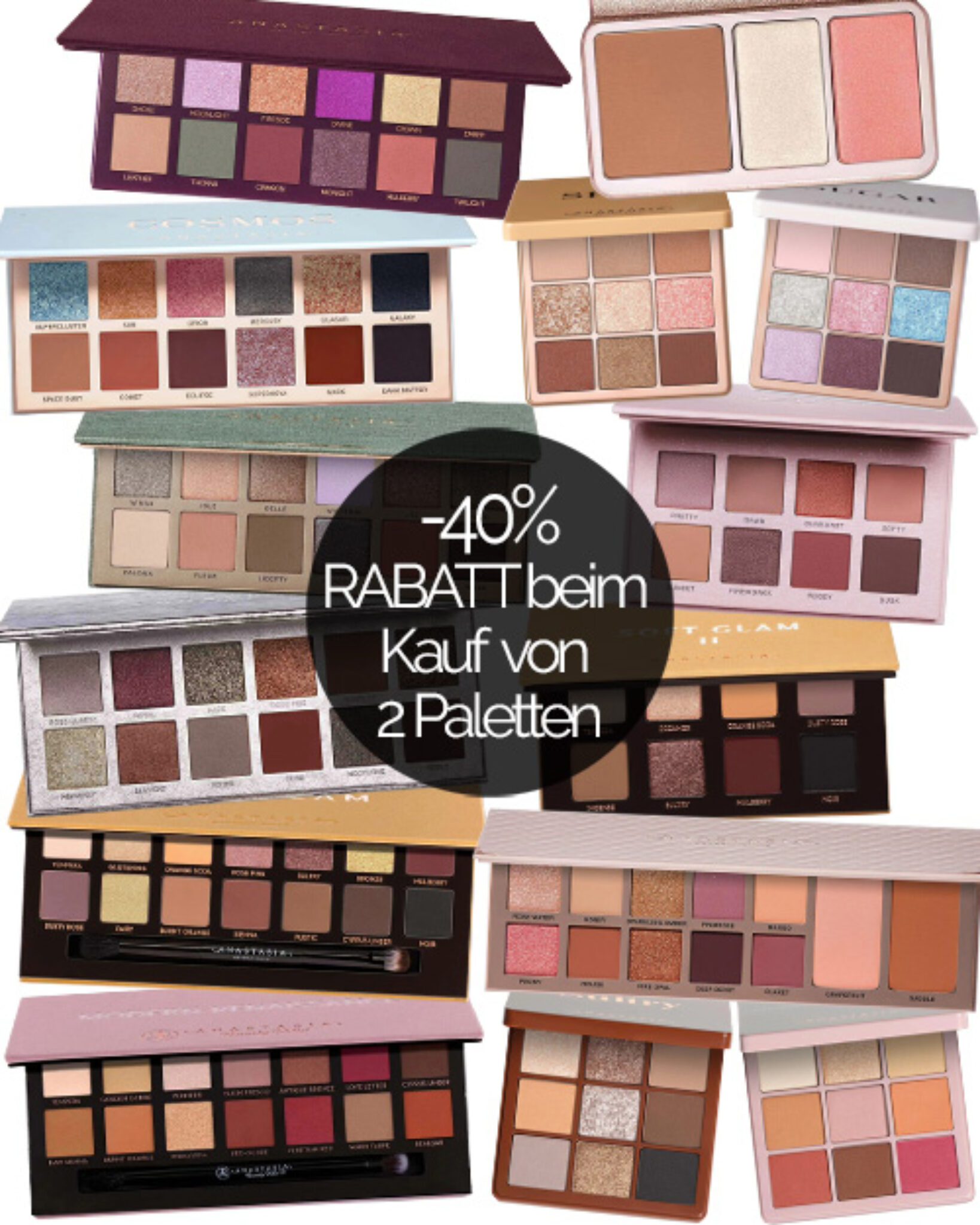 Bis zu - 40% Rabatt auf Anastasia Beverly Hills Paletten ⋆