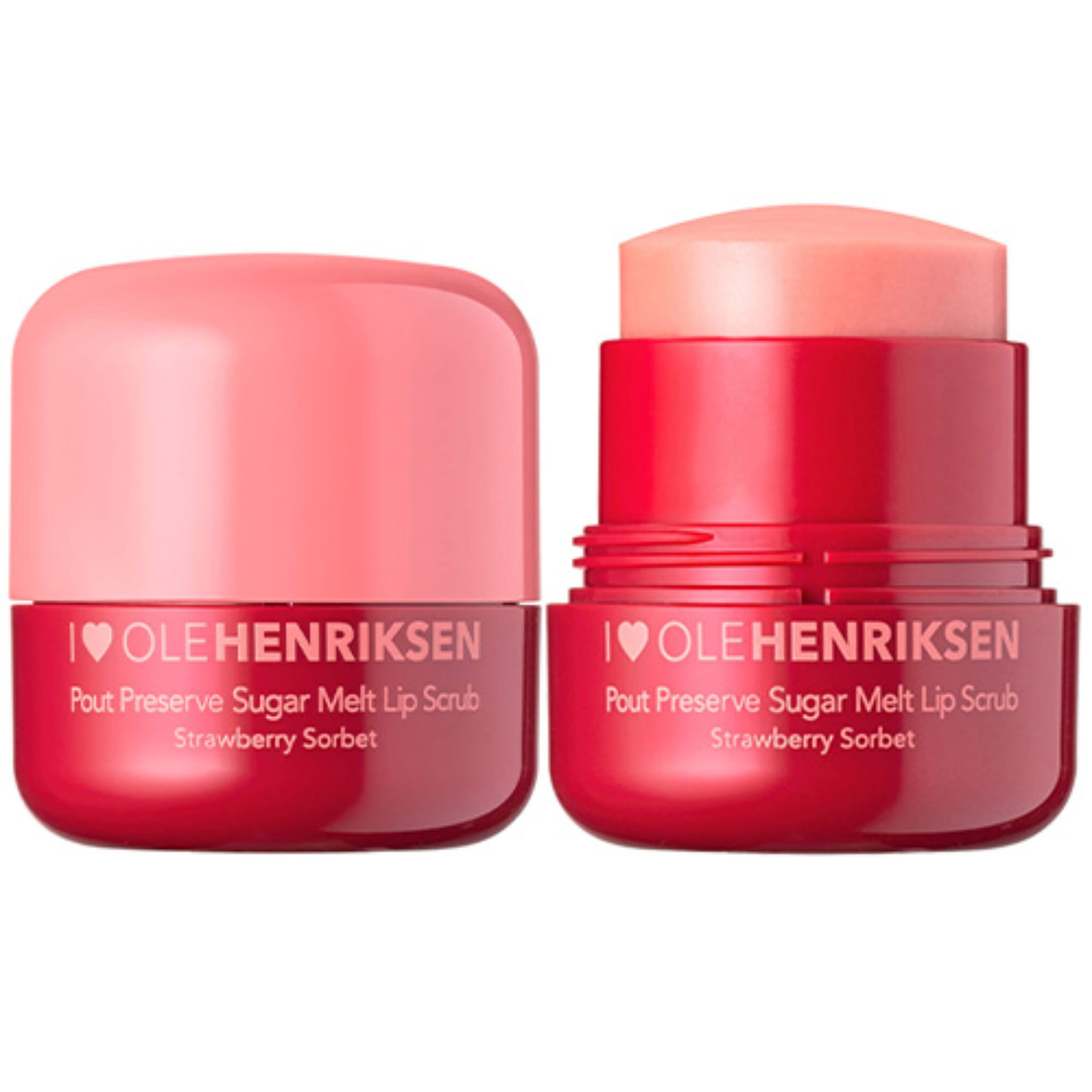 Ole Henriksen Pout Preserve Sugar Melt Lip Scrub - Strawberry Sorbet ⋆