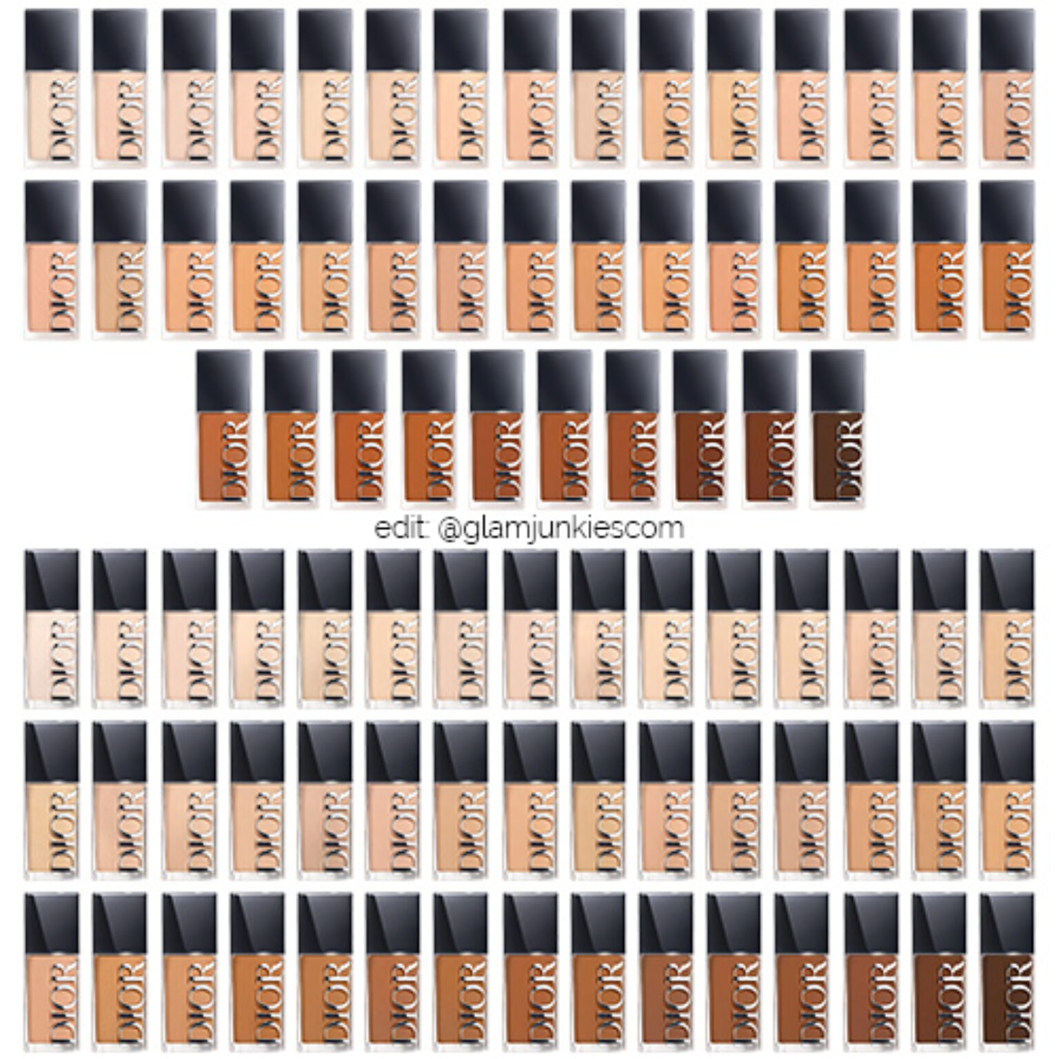 Dior Forever Skin Wear & Dior Forever Skin Glow Foundation - neue ...