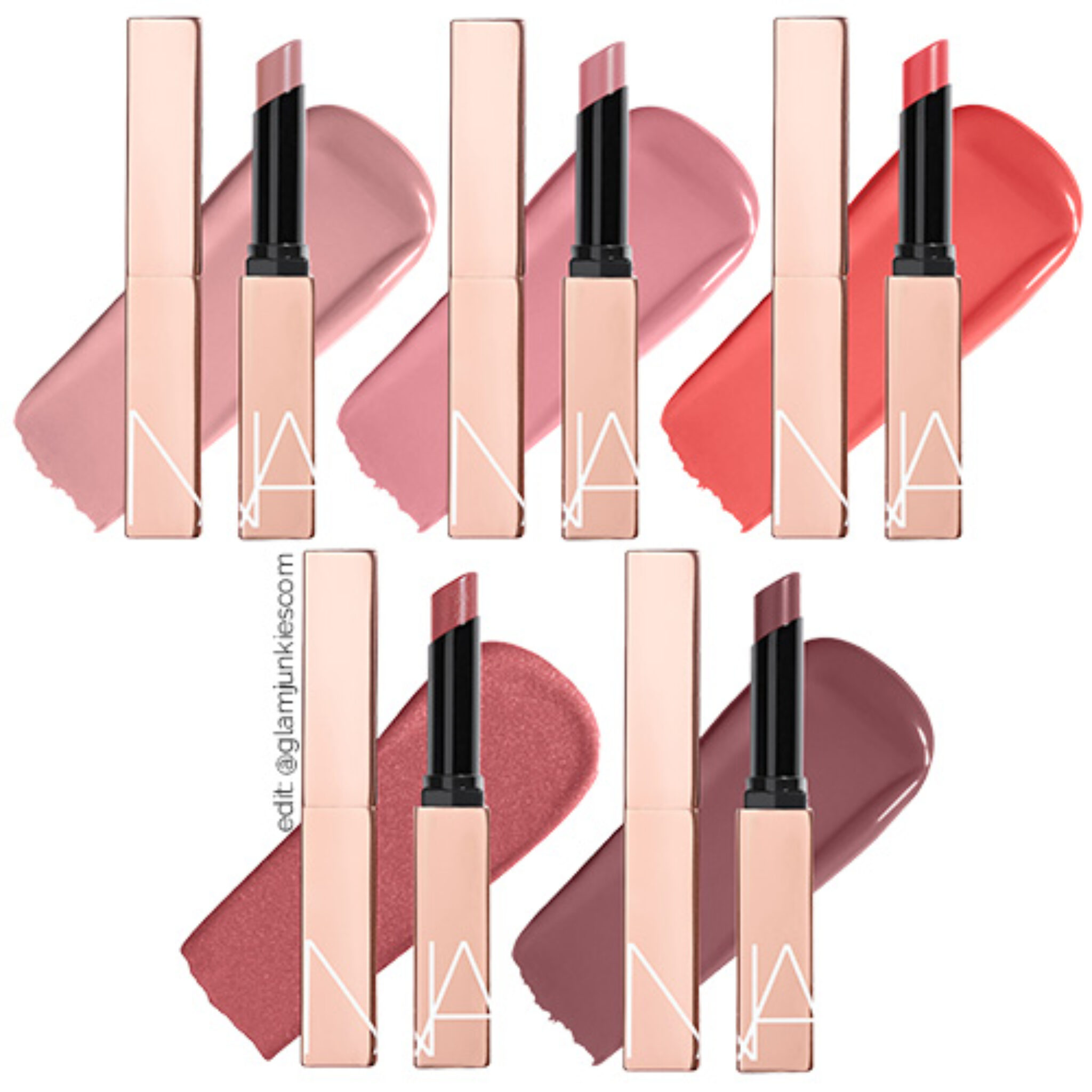 NARS Afterglow Sensual Shine Lipstick - neue Farben ⋆